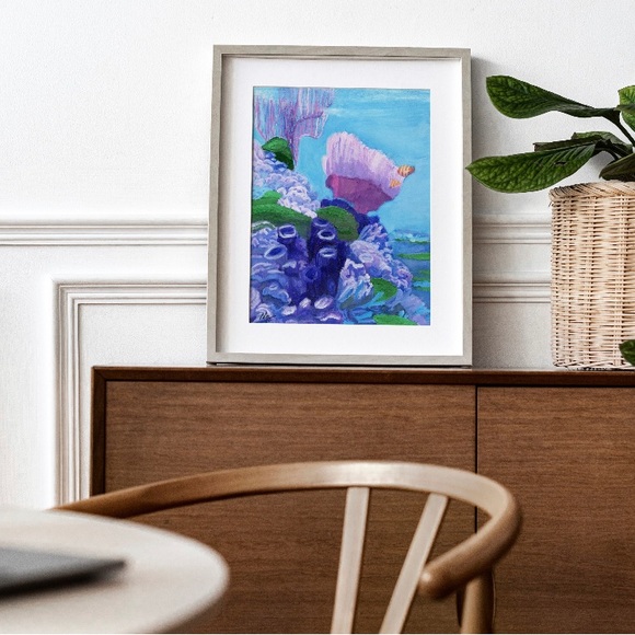 LEROI Studio | Art | Finding Nemo Painting Art Print 85x1 Nemo Dory ...